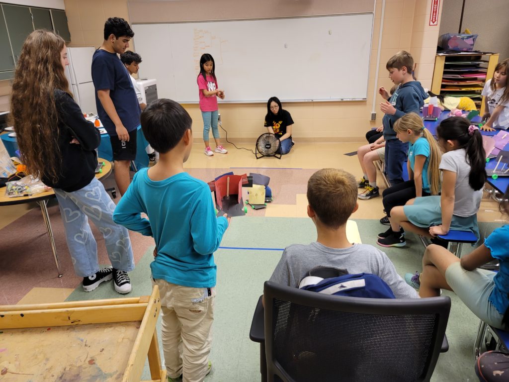 Harnessing the Wind: Northpoint Elementary Students Create Windmill as ...